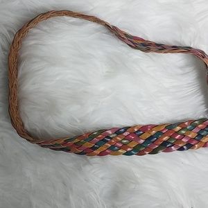 Accessories | Colorful Leather Belt L | Poshmark